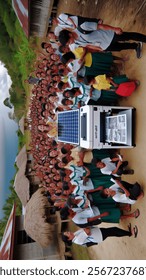 Solar Powered Epson Printer Deployed Remote AI-generated image ...
