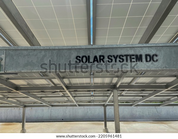 Solar System Dc Part Text On Stock Photo 2205961481 | Shutterstock
