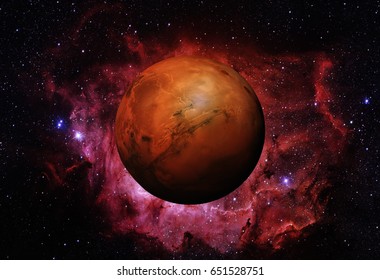 Solar System Mars Fourth Planet Sun Stock Photo 651528751 | Shutterstock