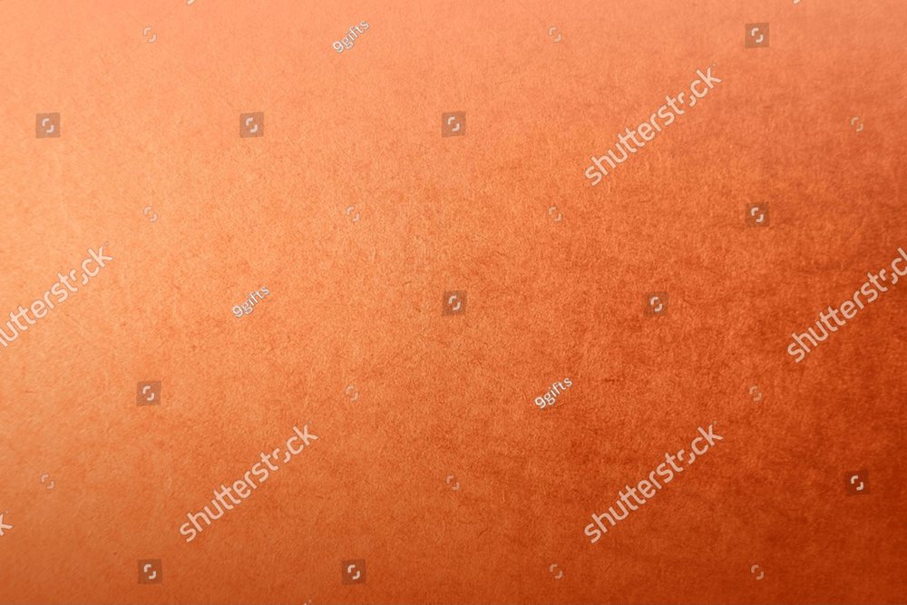 Solid dark fruity orange tone color gradation with light shade paint on ...
