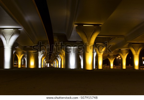 Solid Foundation Towers That Holds Between Stock Photo (Edit Now) 507915748