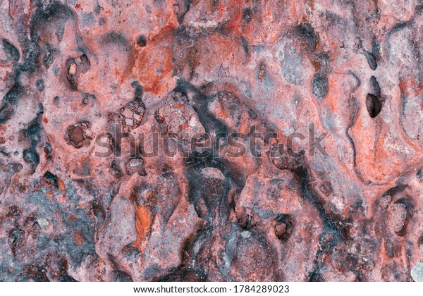 Solid Fused Stone Backdrop Smooth Shapes Stock Photo 1784289023 ...