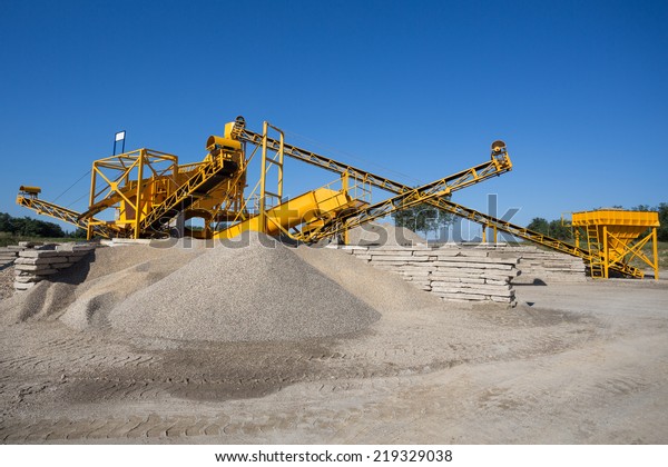 Sorting Plant Mining Industry Stock Photo 219329038 | Shutterstock