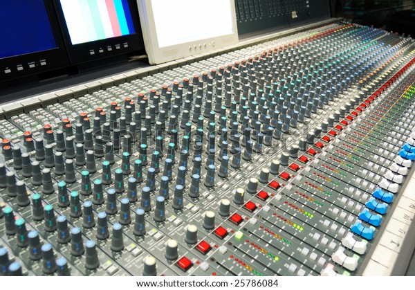 Sound Control Panel Stock Photo (Edit Now) 25786084