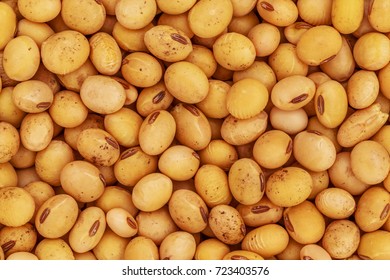 Soy Bean Background Soybean Texture Close Stock Photo 723403576 ...