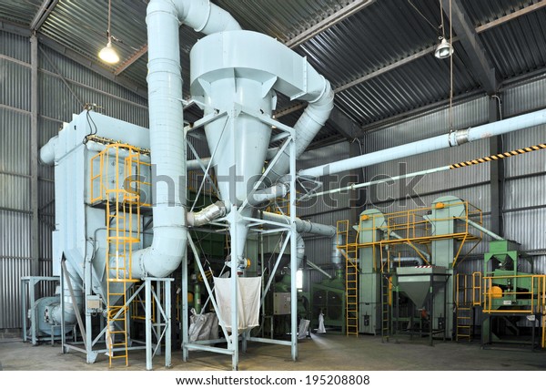 Soybean Processing Plant Stock Photo (Edit Now) 195208808