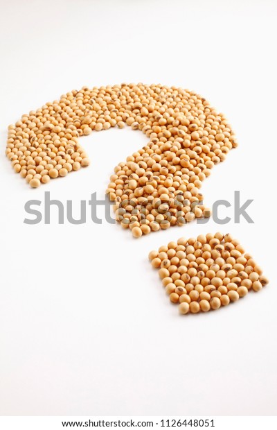 Soybean Question Mark Shape Stock Photo 1126448051 | Shutterstock