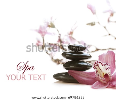 Spa Border Over White Stock Photo (Edit Now) 69786235 - Shutterstock