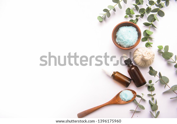 Spa Wellnes Aromatherapy Theme Spa Background Stock Photo 1396175960 ...