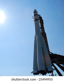 Real Duplicate Version Worlds First Spacecraft Stock Photo 2881243 ...
