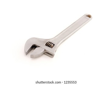 Spanner Isolated White Background Stock Photo 1235553 | Shutterstock