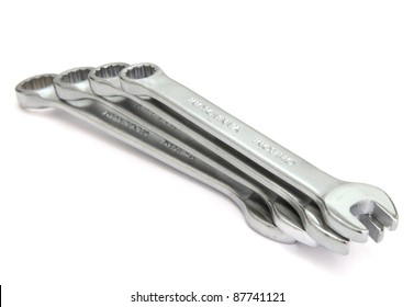 Spanner On White Background Stock Photo 87741121 | Shutterstock