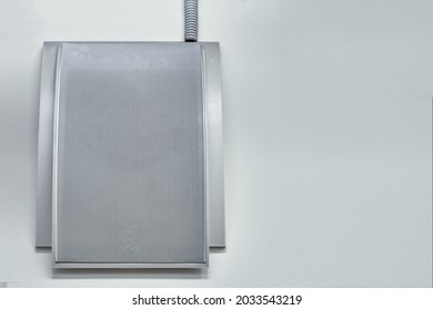 Speaker Warning System On Wall Closeup Stock Photo 2033543219 ...