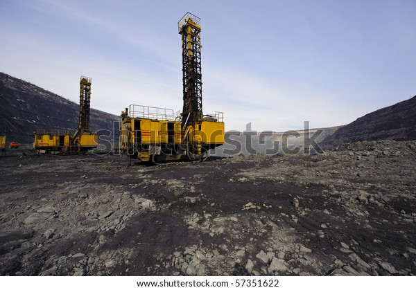 Special Chisel Machine Tools Drilling Deep Stock Photo 57351622 ...