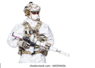 Special Forces Operator Navy Seals Armed Stock Photo 649294456 ...