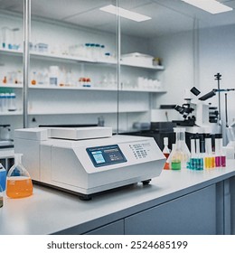 Liquid Cytology Laboratory Equipment Fluid Sample AI-generated image ...