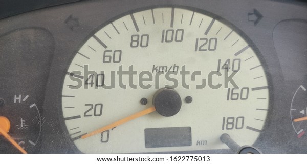 Speedometer Looking Beautiful Speed Zero Stock Photo 1622775013 ...