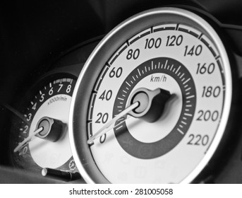 Speedometer Tachometer Car Stock Photo 281005058 | Shutterstock