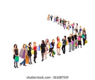 17,982 Lots of customers Images, Stock Photos & Vectors | Shutterstock