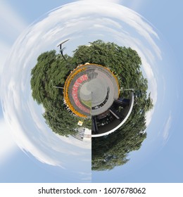 Spherical Panorama 360 View Angle City Stock Photo 1607678062 ...
