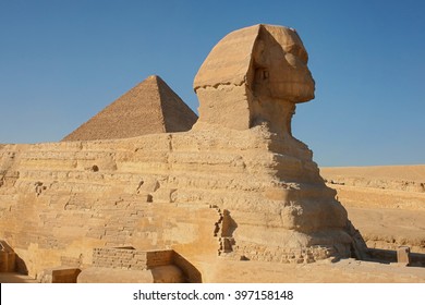 Sphinx Mythical Creature Head Human Body Stock Photo (Edit Now) 605134469