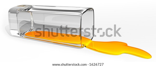 Spilled Fluid Stock Photo (Edit Now) 1626727