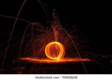 Spin Fire Stock Photo 704058658 | Shutterstock