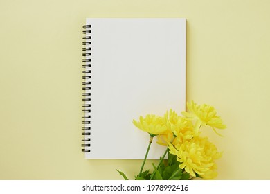Spiral Notebook Spring Notebook Unlined Type Stock Photo 1978992416 ...