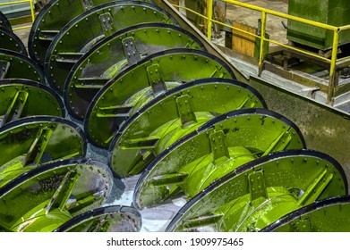 Spiral Screw Classifier Separating Fine Sands Stock Photo 1909975465 ...