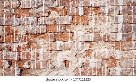 Splashed Paint Brick Wall Texture Stock Photo 1747111223 | Shutterstock