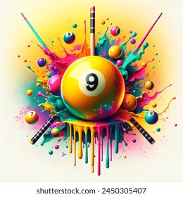 Neon 3d Image Create Yellow 9 AI-generated image 2450302747 | Shutterstock