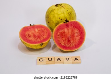 Split Guava Looks Red Inside While Stock Photo 2198228789 | Shutterstock