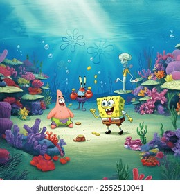 Spongebob Squarepants Patrick AI-generated image 2567713723 | Shutterstock