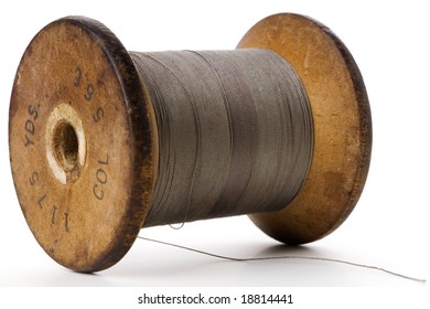 Spool Thread On White Stock Photo 18814441 | Shutterstock