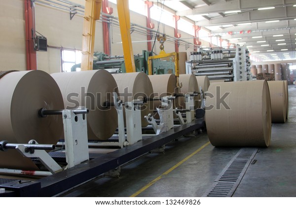 Spools Paper Stock Photo (Edit Now) 132469826