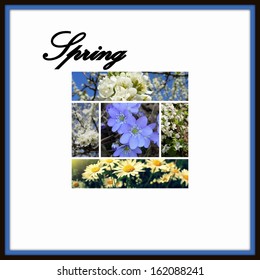 Spring Collage Stock Photo 162088241 | Shutterstock