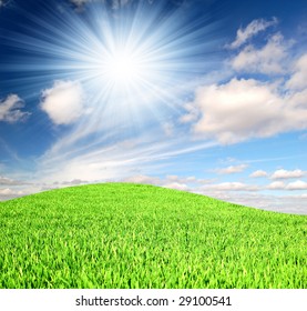Happy Landscape Stock Photo (Edit Now) 12056509