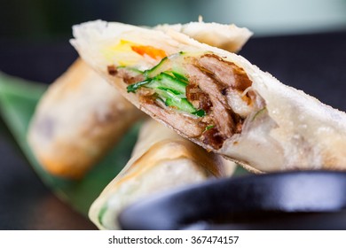 313 Crispy duck spring roll Images, Stock Photos & Vectors | Shutterstock