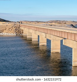 Beam Bridge Deck Supported By Abutments Stock Photo 1632160261 ...