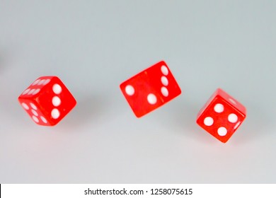 Red Dice On Isolated Transparent Background Stock Vector (Royalty Free ...
