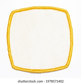 Square Patch Rounded Corners Gold Trim Stock Photo 1978571402 ...