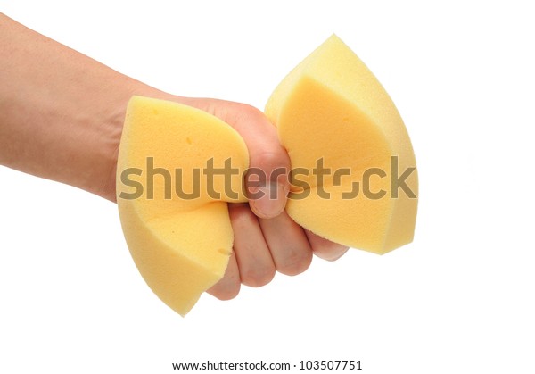 Squeezing Sponge Stock Photo (Edit Now) 103507751