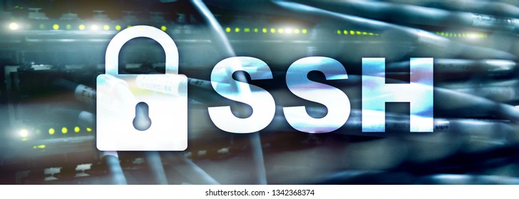 Ssh Secure Shell Protocol Software Data Stok Fotoğrafı 1284533167 ...