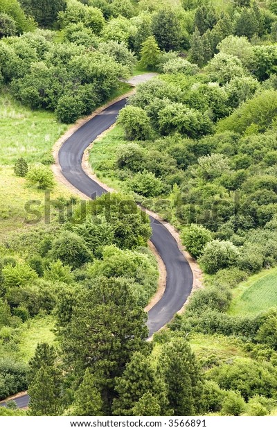 Sshaped Curve Road Stock Photo (Edit Now) 3566891