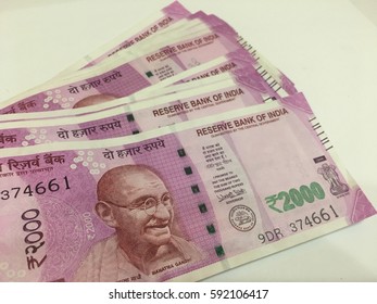2000 Rupee New Indian Currency 2000 Stock Photo (Edit Now) 521036134