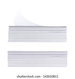 Stack A4 Size White Paper Sheet Stock Photo 143010811 | Shutterstock