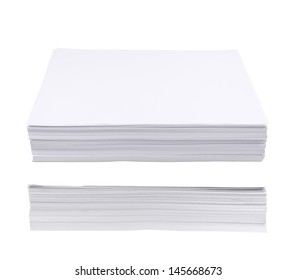 Stack A4 Size White Paper Sheet Stock Photo 145668673 | Shutterstock