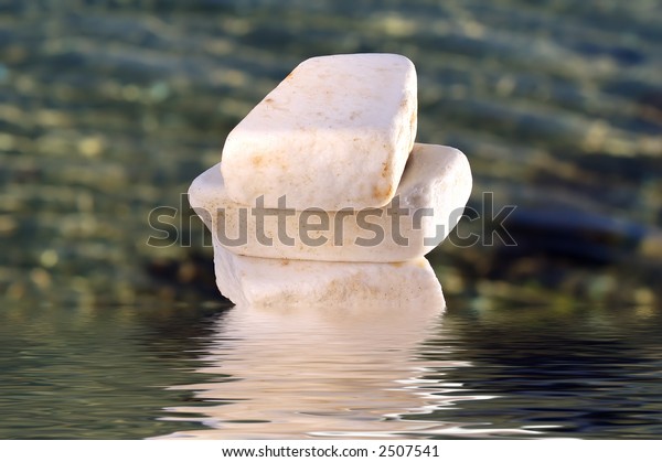 Stack Balanced Marble Stones Stock Photo 2507541 | Shutterstock