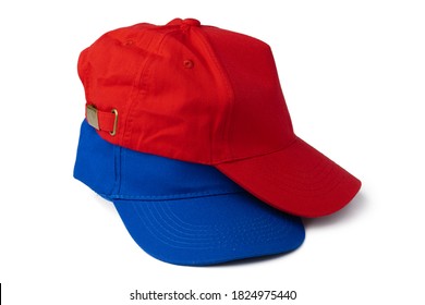 Stack Baseball Caps Isolated On White Stock Photo 1824975440 | Shutterstock