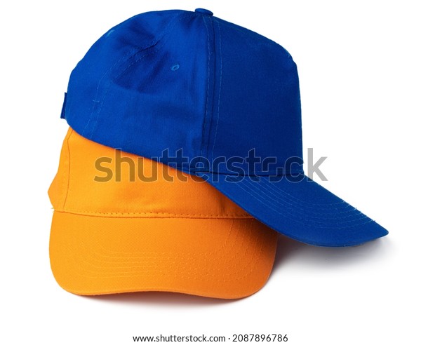 Stack Baseball Caps Isolated On White Stock Photo 2087896786 | Shutterstock